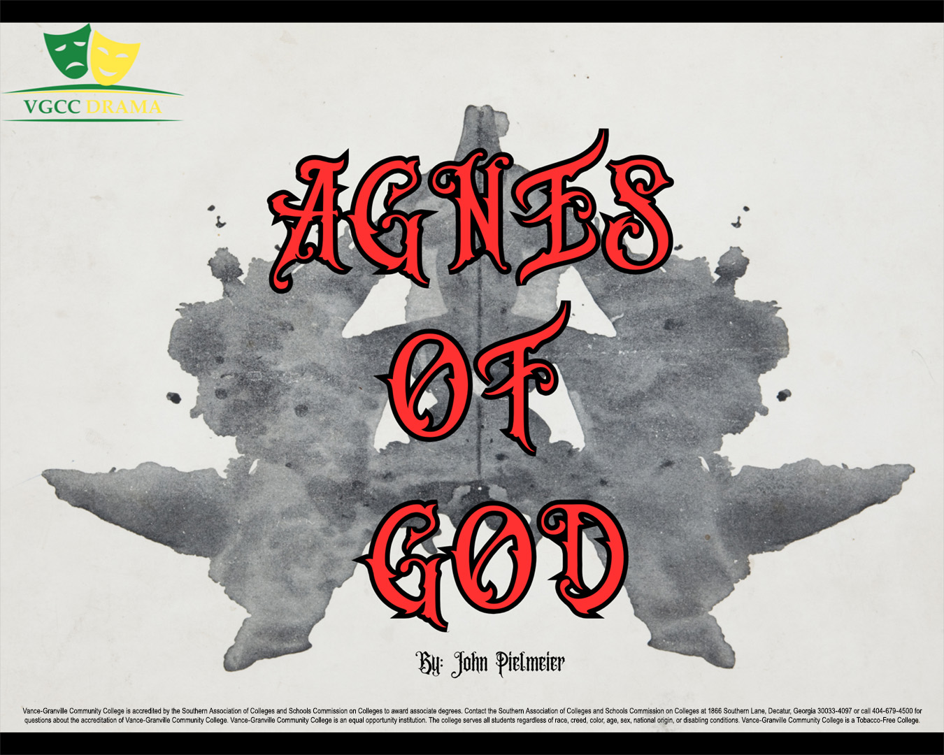 Tickets on Sale for VGCC Drama's 'Agnes of God' - Vance Granville ...