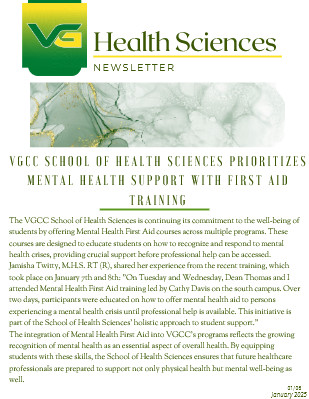 Health Sciences - Vance Granville Community College